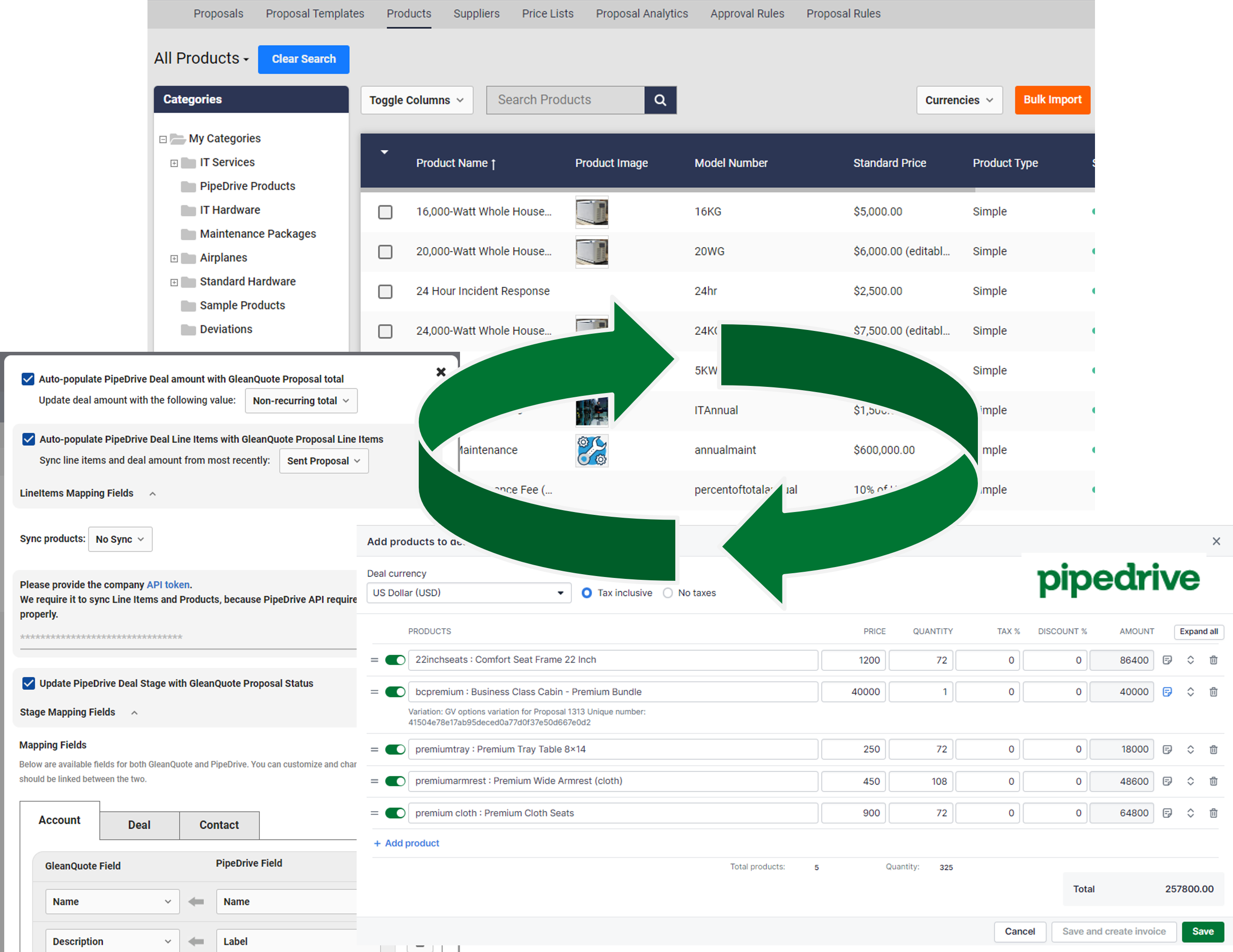 GleanQuote - Sales Quoting Software, Proposal Software and CPQ Software