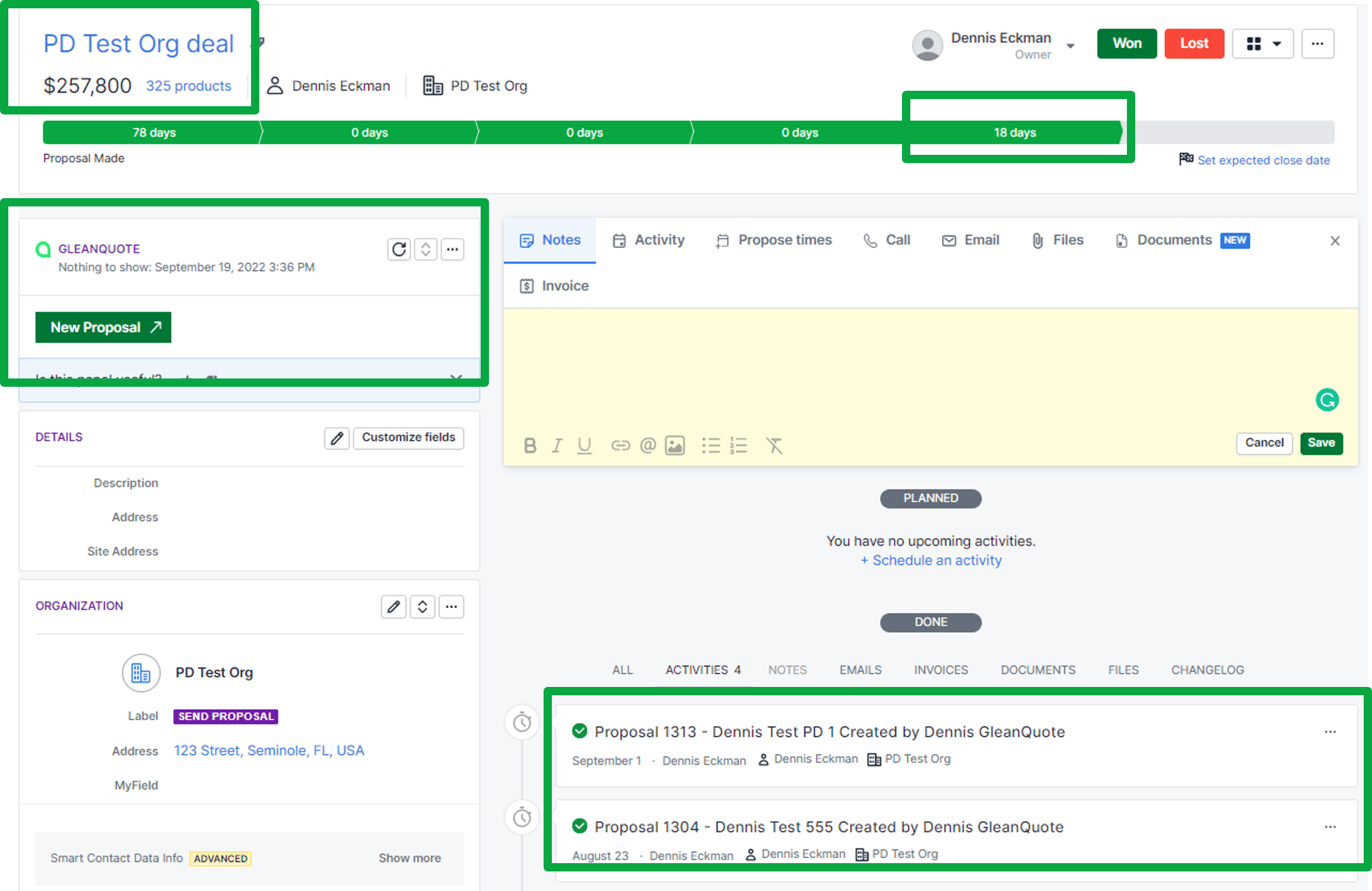 GleanQuote - Sales Quoting Software, Proposal Software and CPQ Software